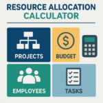 Free Resource Allocation Calculator Online - Construction Calculators