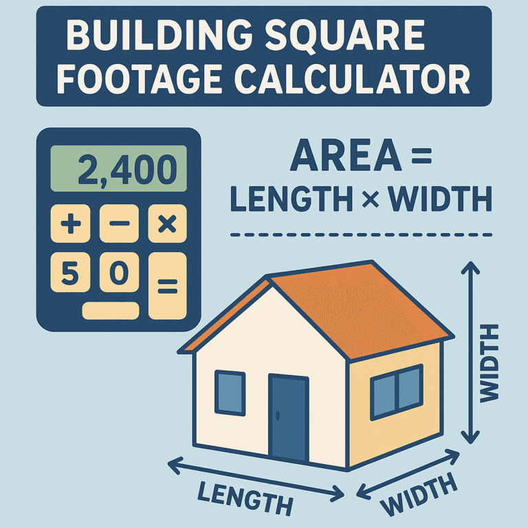 Free Building Square Calculator Online - Construction Calculators