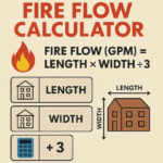Free Fire Flow Calculator Online - Construction Calculators