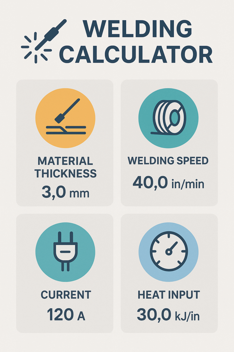 Free Welding Calculator Online - Construction Calculators