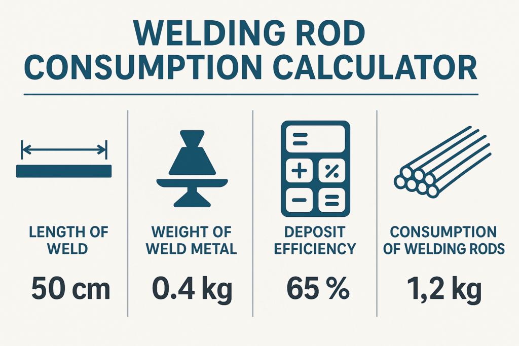 Free Welding Rod Consumption Calculator Online