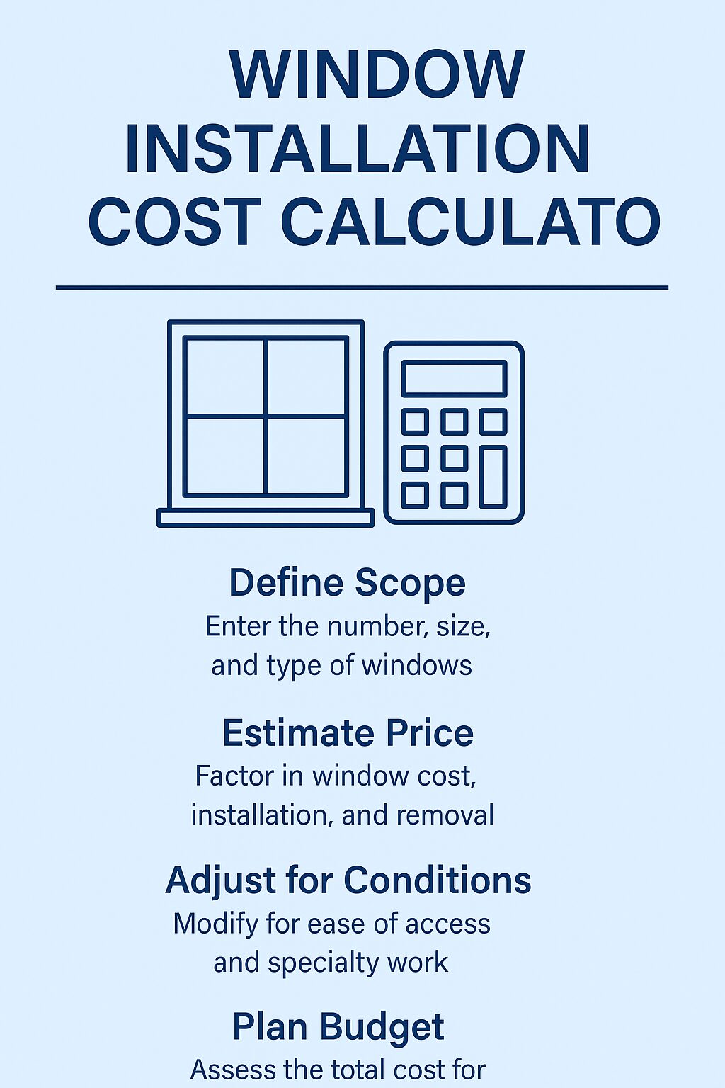 Free Window Installation Cost Calculator Online