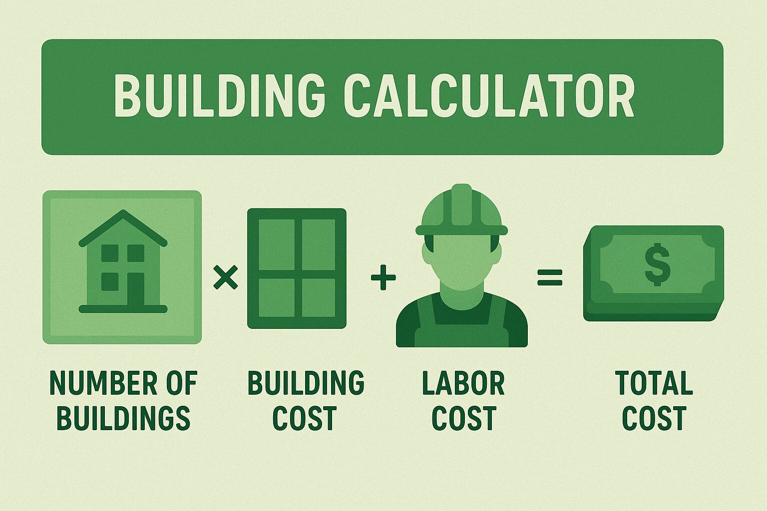 Free Building Calculator Online - Construction Calculators