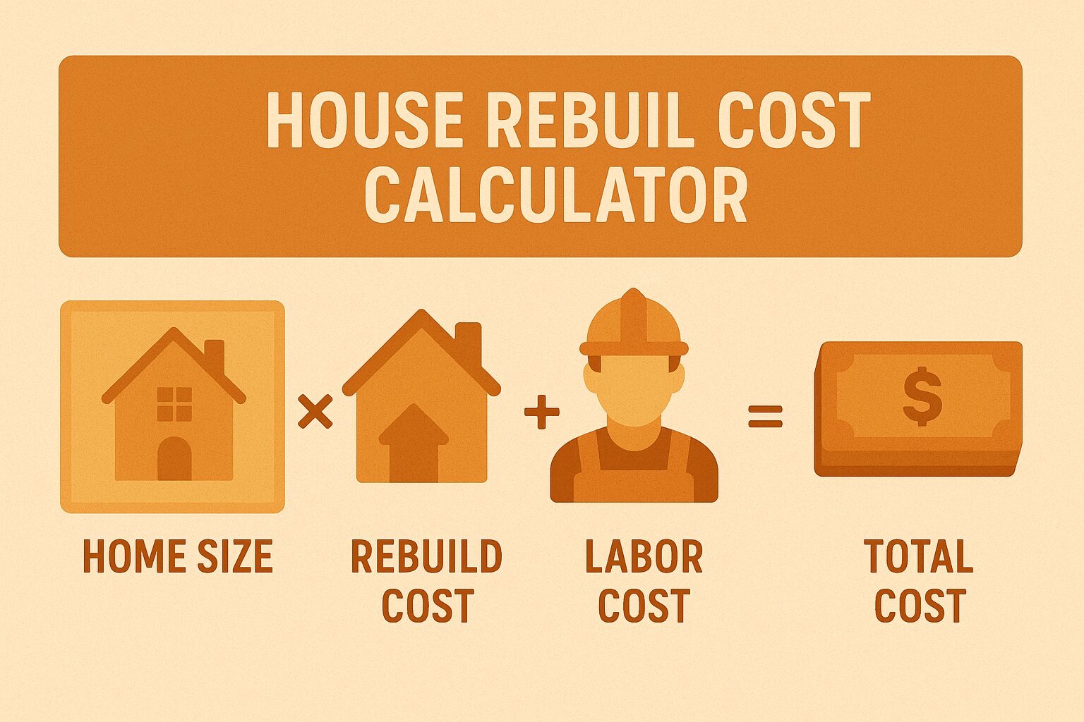 Free House Rebuild Cost Calculator Online - Construction Calculators