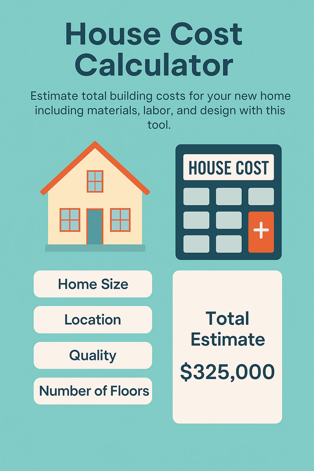 Free House Cost Calculator Online - Construction Calculators